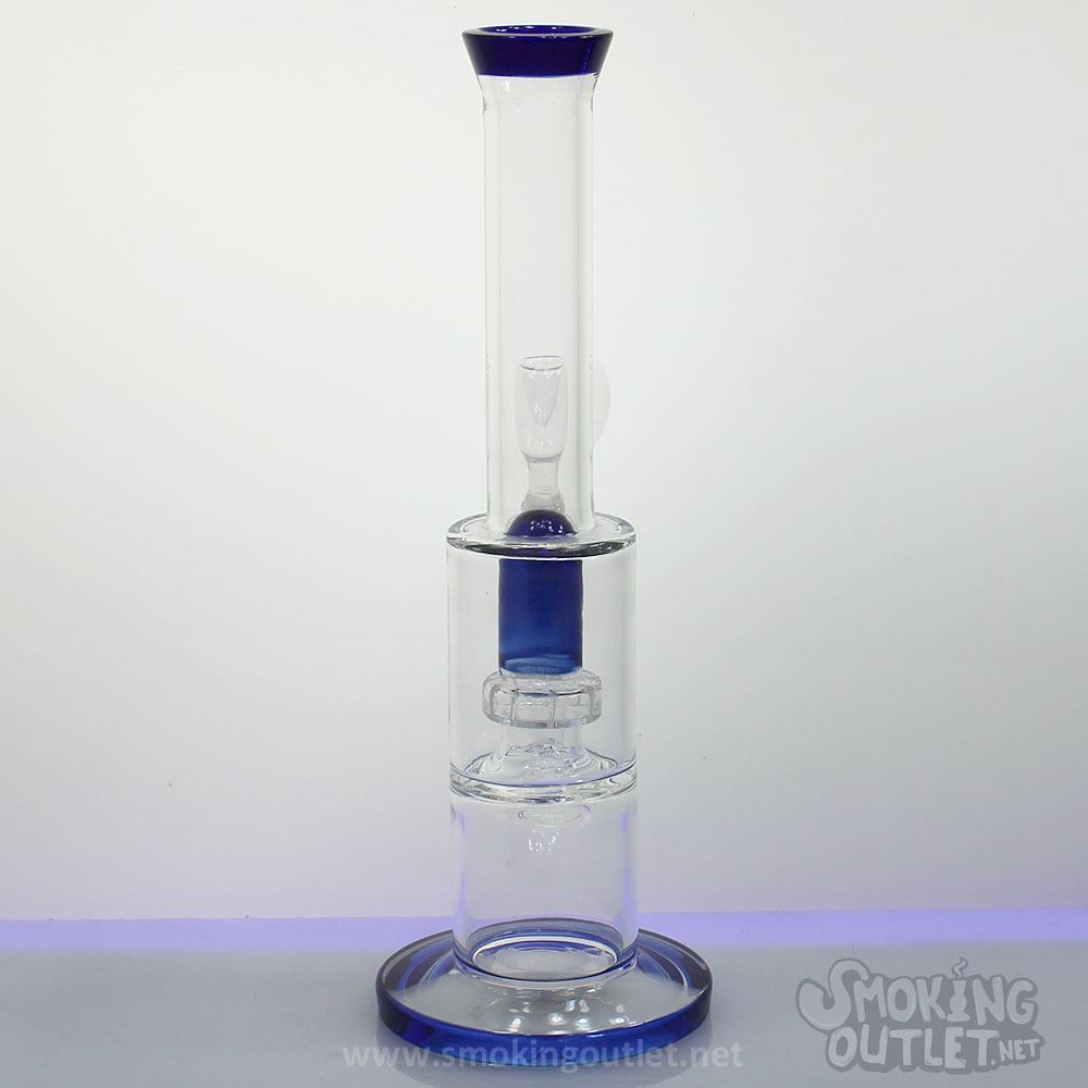 Natural and UFO Dome Perc, Double Chamber Bong | Smoking Outlet