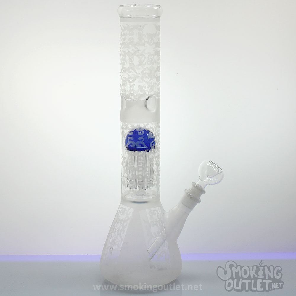 Downstem and 8-Arm Tree Perc, Beaker Style, Arabesque Bong | Smoking Outlet
