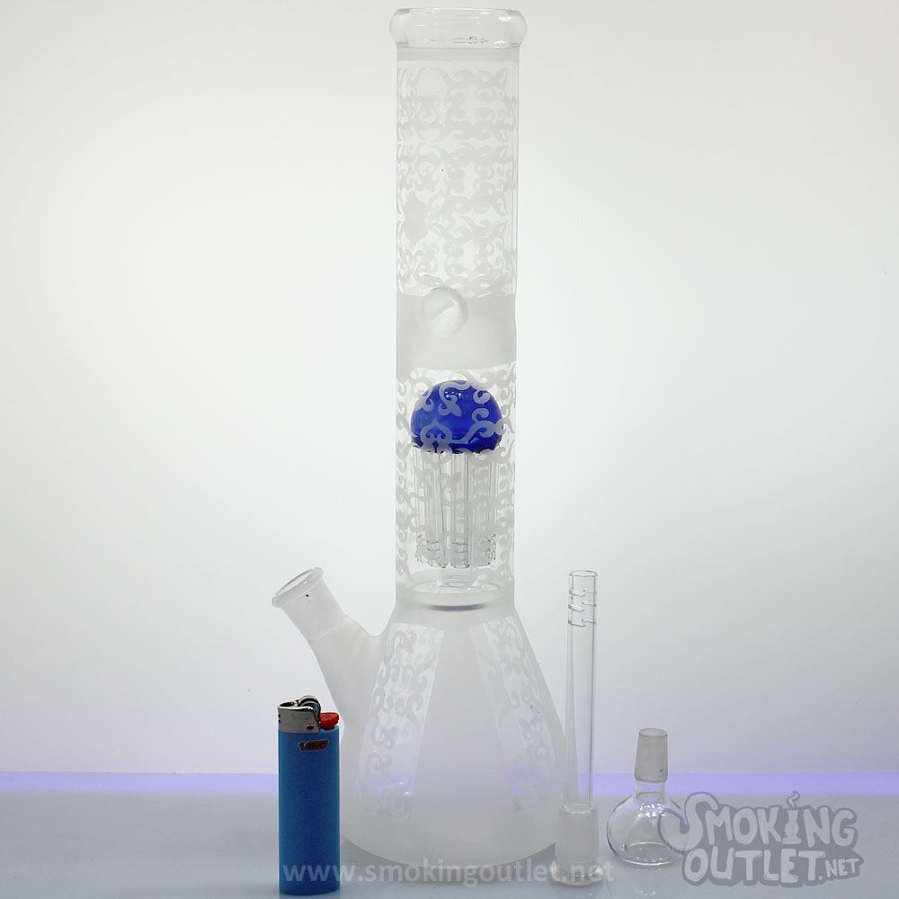 Downstem and 8-Arm Tree Perc, Beaker Style, Arabesque Bong | Smoking Outlet