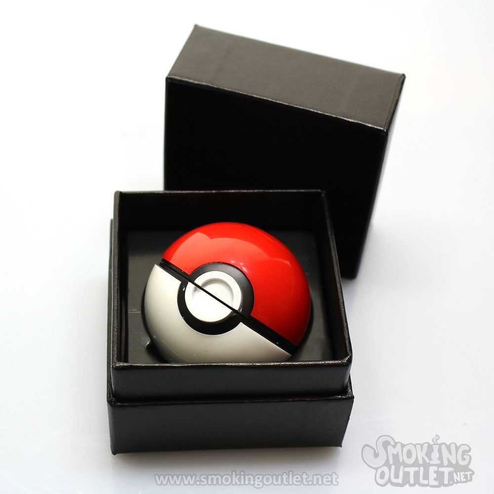 3-Piece Pokeball Legal Dry Herb Grinder | Smoking Outlet