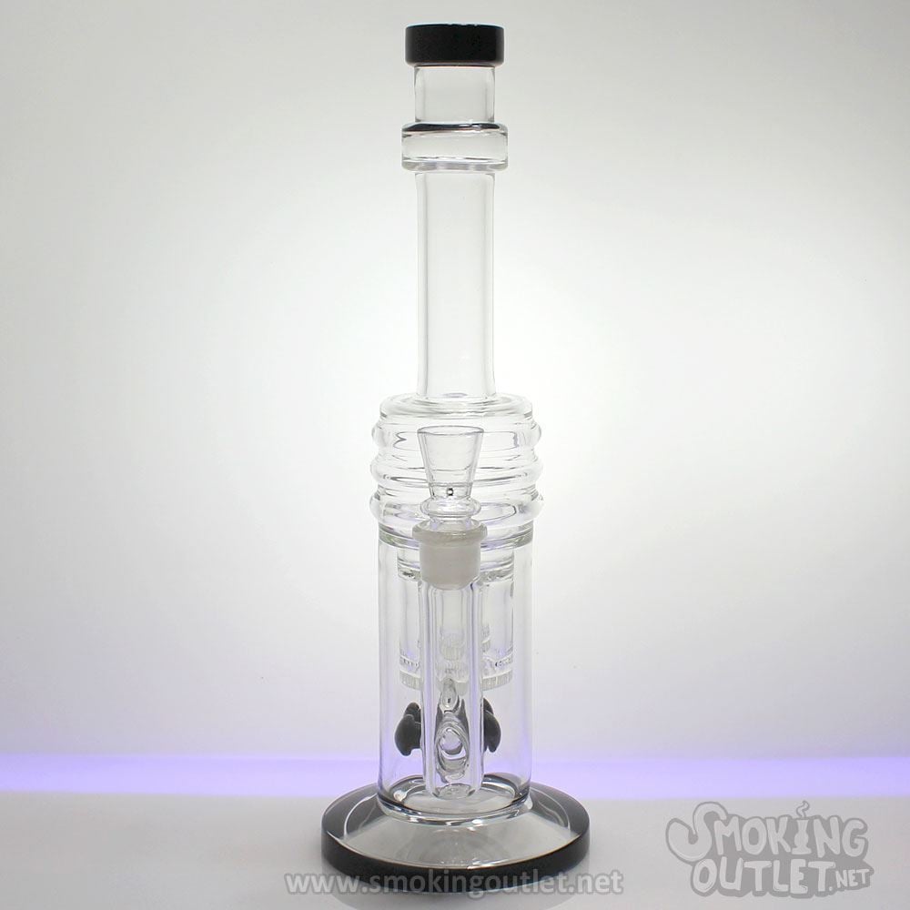 (AS-IS) Inline Windmill and Nested Honeycomb Perc, Double Chamber Bong ...