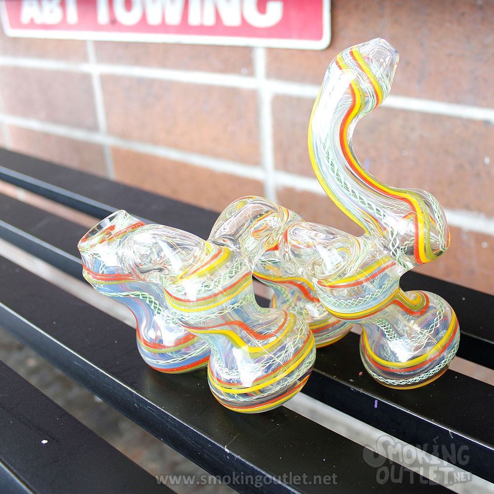 Caravan Elephant Quadruple Bubbler | Smoking Outlet