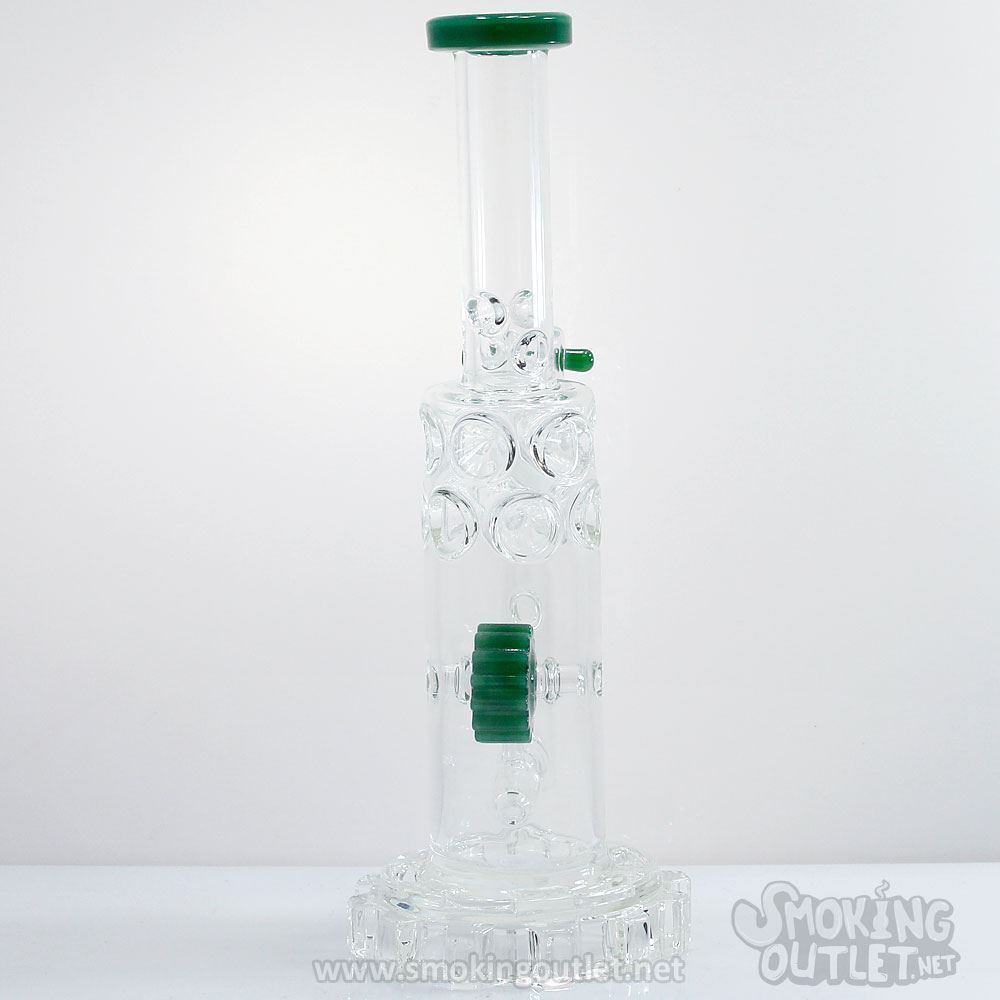 The Water Wheel: w/ Inline Diffuser, Swiss Perc and Ice Pinch | Smoking ...