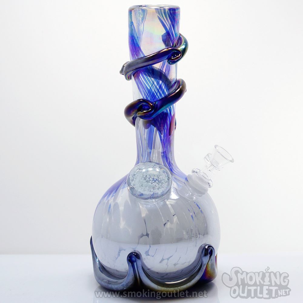 Crystal Ball Medium Soft Glass Bong | Smoking Outlet