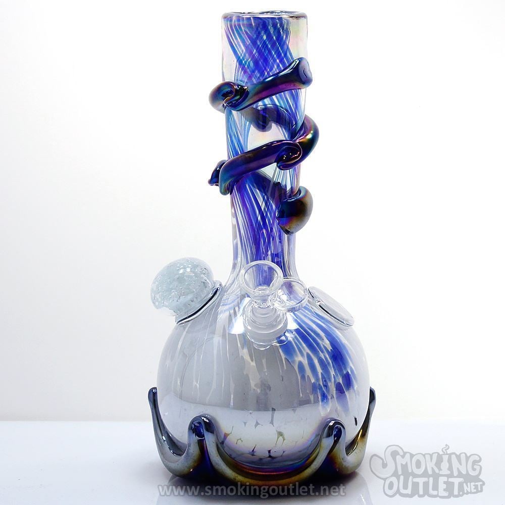 Crystal Ball Medium Soft Glass Bong | Smoking Outlet