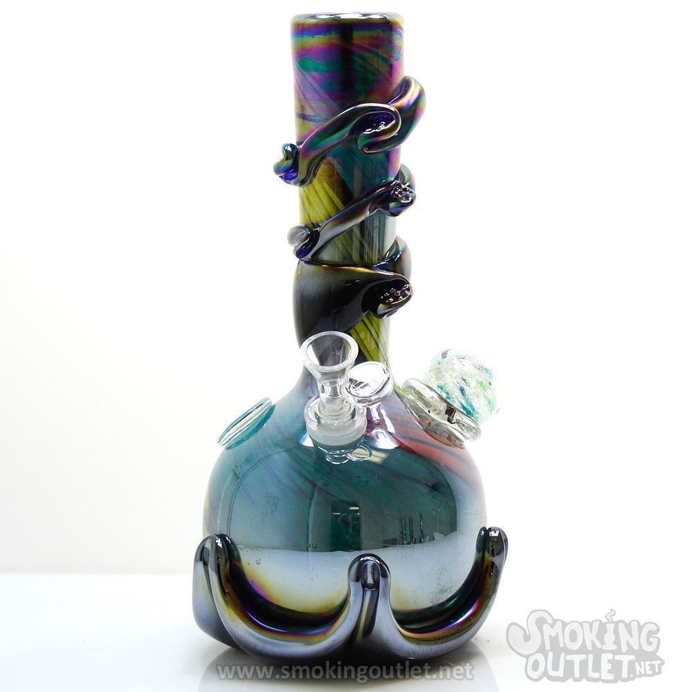 Crystal Ball Medium Soft Glass Bong | Smoking Outlet