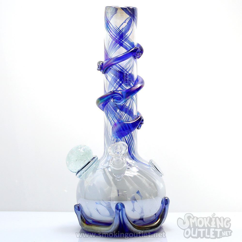 Crystal Ball Mega Soft Glass Bong | Smoking Outlet