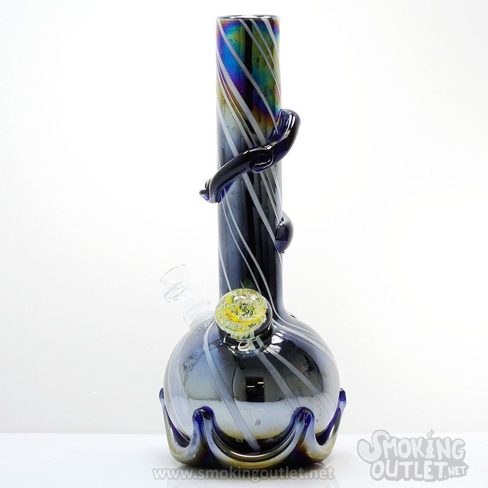 Crystal Ball Mega Soft Glass Bong | Smoking Outlet