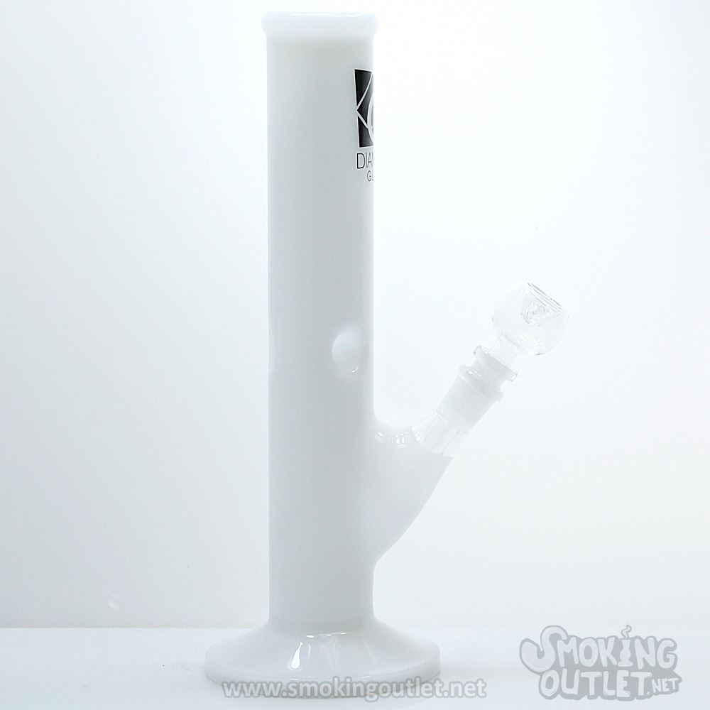 White Lightning Bong by Diamond Glass | Smoking Outlet
