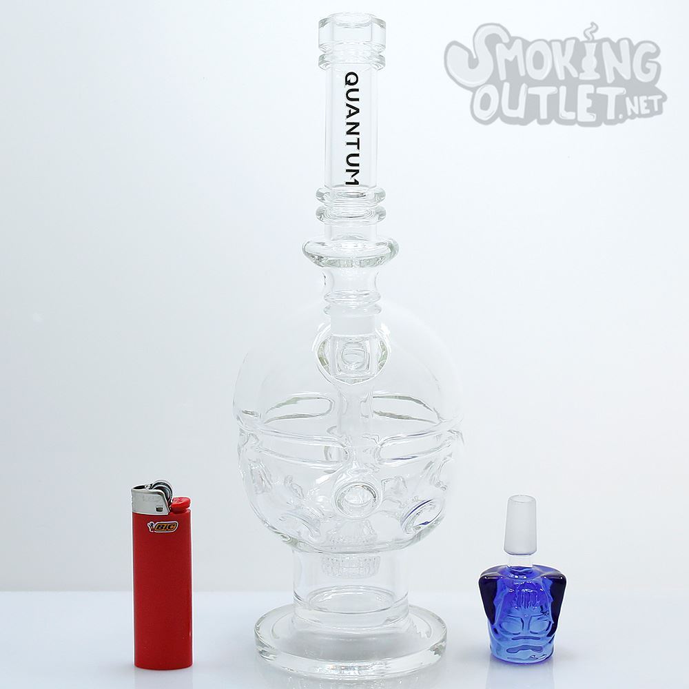 Showerhead and Swiss Perc, Custom Style Space Orb Water Pipe | Smoking ...