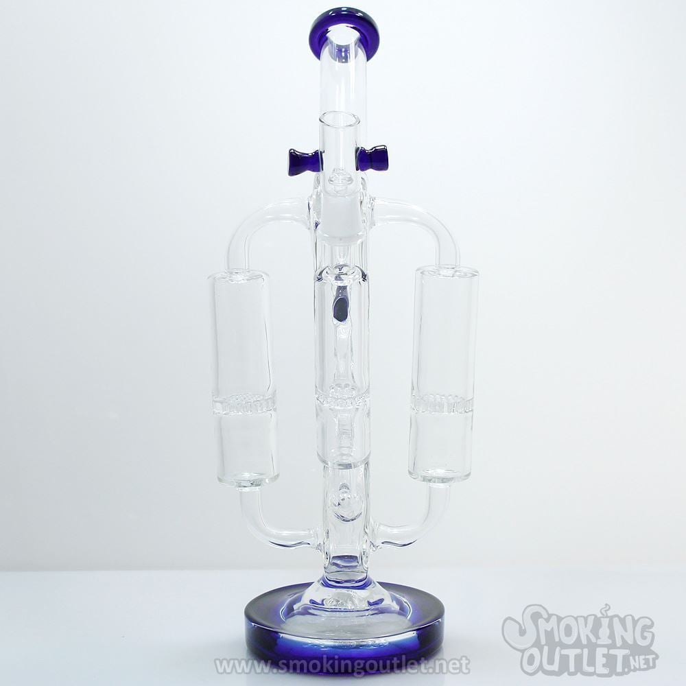 Triple Trouble Giant Recycler Dab Rig | Smoking Outlet