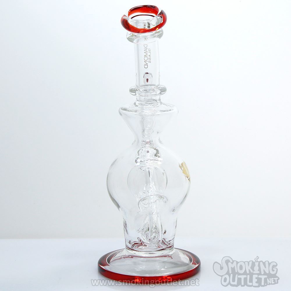 Dragon’s Tooth Dab Rig by Diamond Glass (w/ Bowl Piece and Banger Nail ...