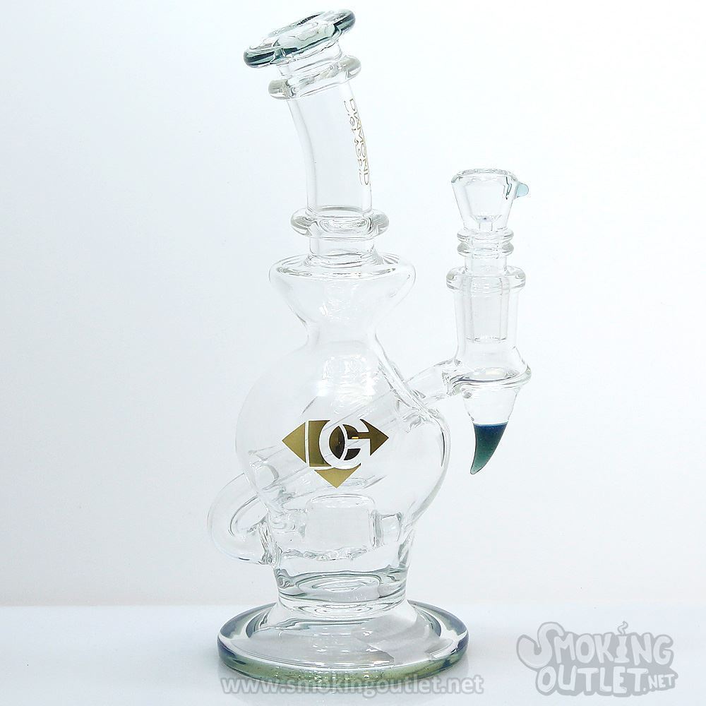 Dragon’s Tooth Dab Rig by Diamond Glass (w/ Bowl Piece and Banger Nail ...