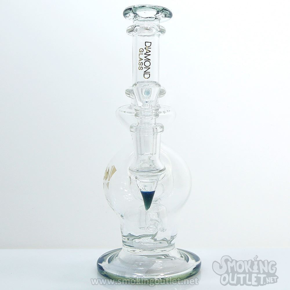 Dragon’s Tooth Dab Rig by Diamond Glass (w/ Bowl Piece and Banger Nail ...