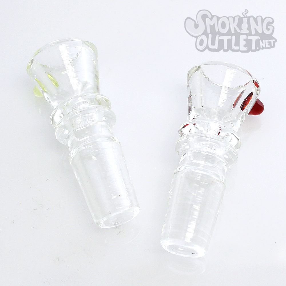 Dual Recycler Dab Rig by Diamond Glass (w/ Bowl Piece and Banger Nail ...
