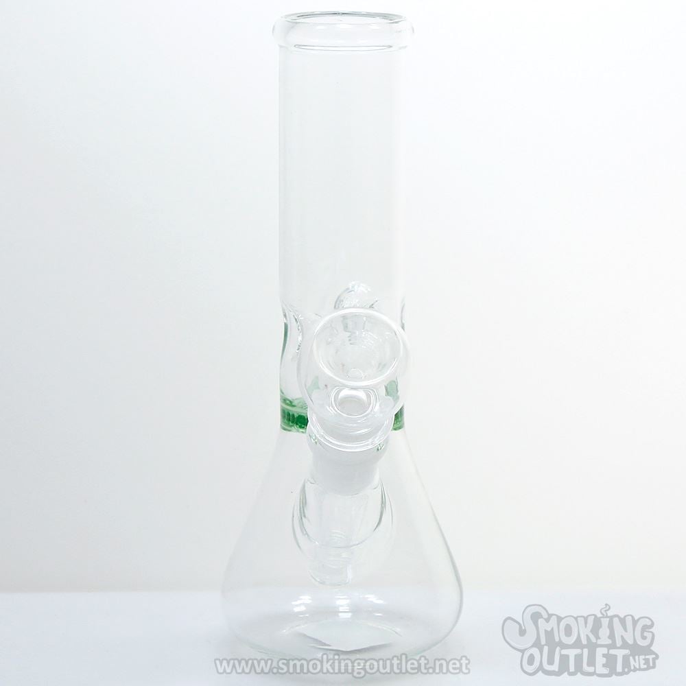Mini Beaker Bong w/ Honeycomb Perc & Ice Pinch | Smoking Outlet