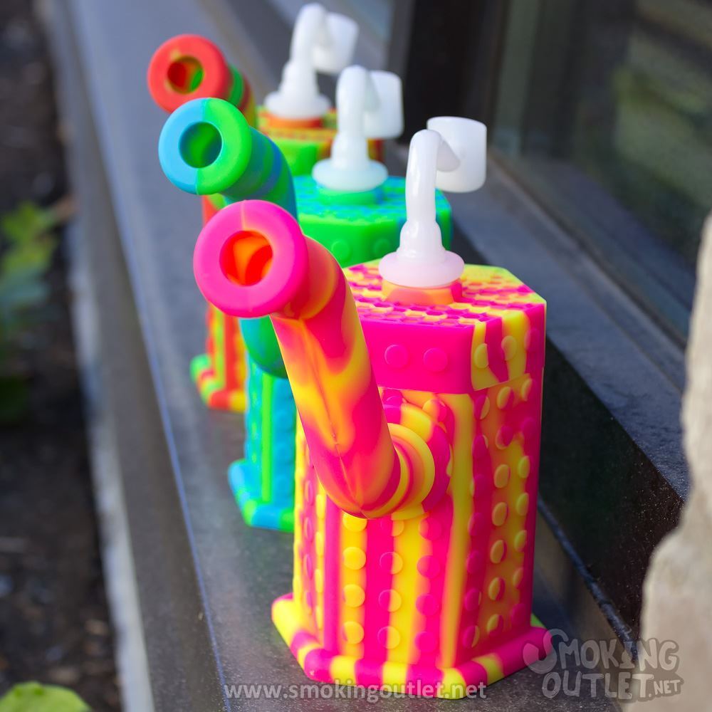 Honey Hive Silicone Dab Rig | Smoking Outlet