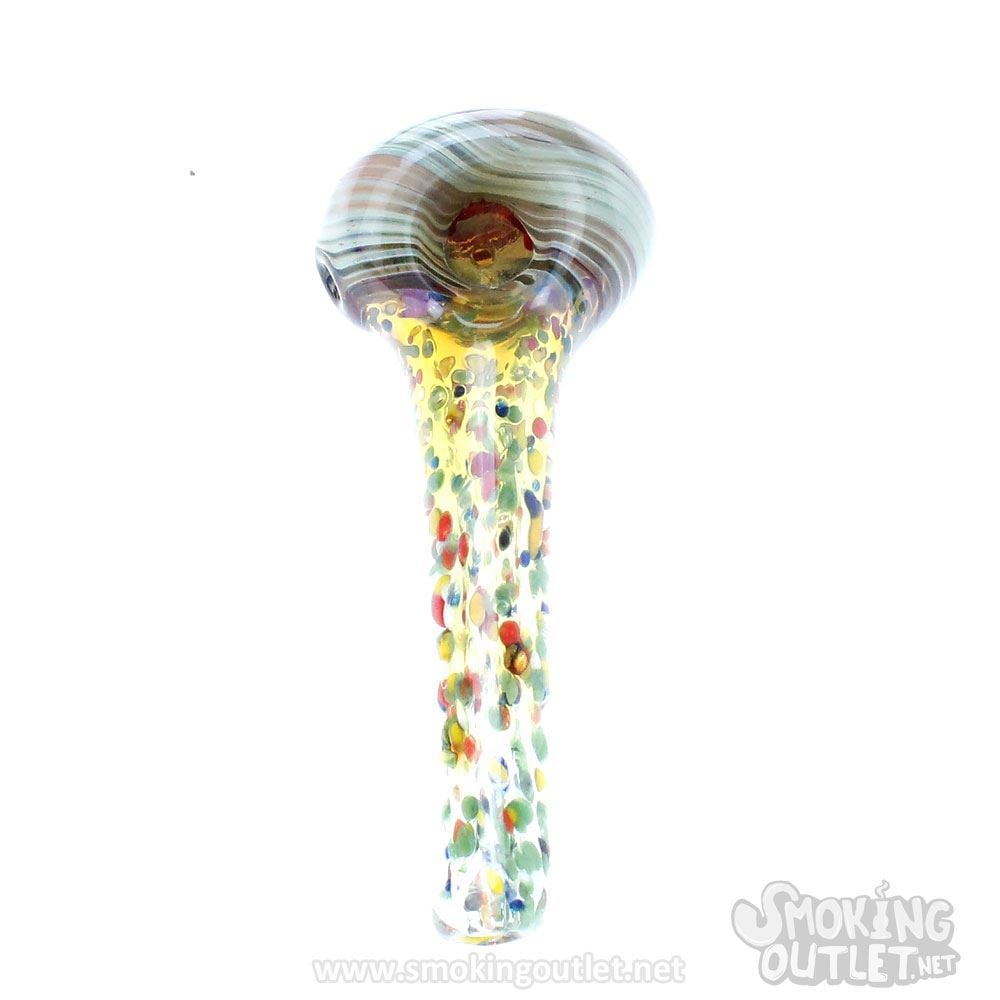 Beach Pebbles Glass Spoon Pipe | Smoking Outlet