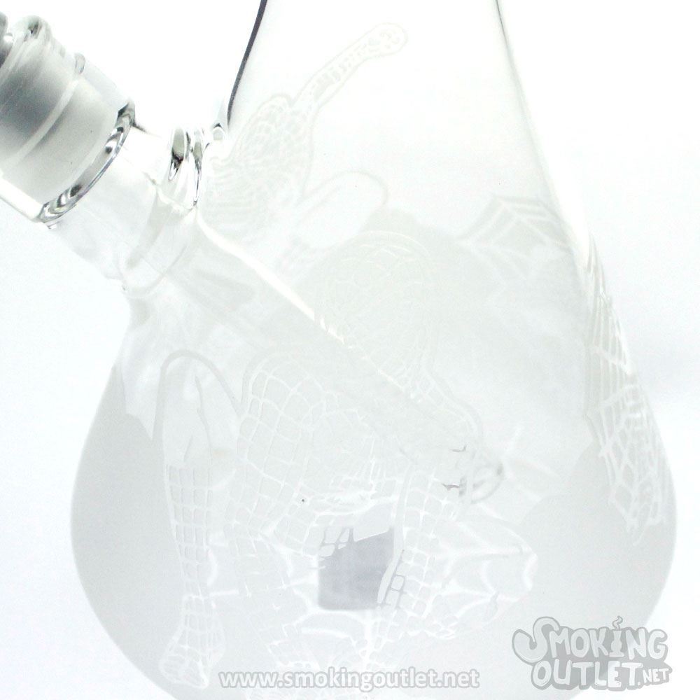 Spiderman Beaker Bong by Illuminati Glass | Smoking Outlet