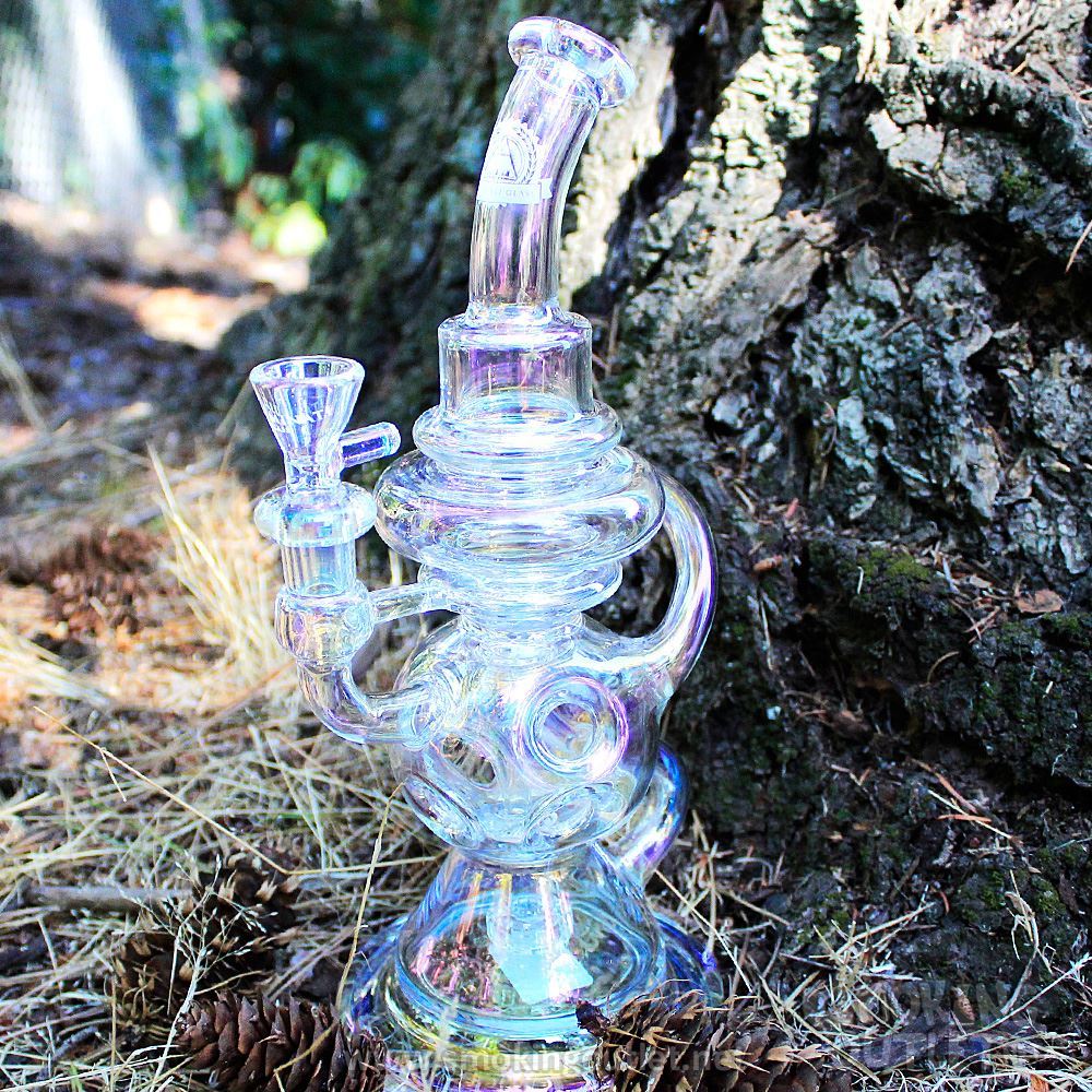 Chromatech 11" Swiss FTK Recycler by Illuminati Glass | Smoking Outlet