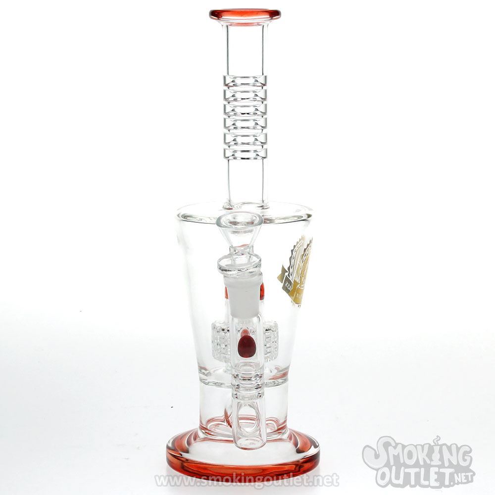 The Ringer Domed Matrix Water Pipe by Illuminati Glass | Smoking Outlet