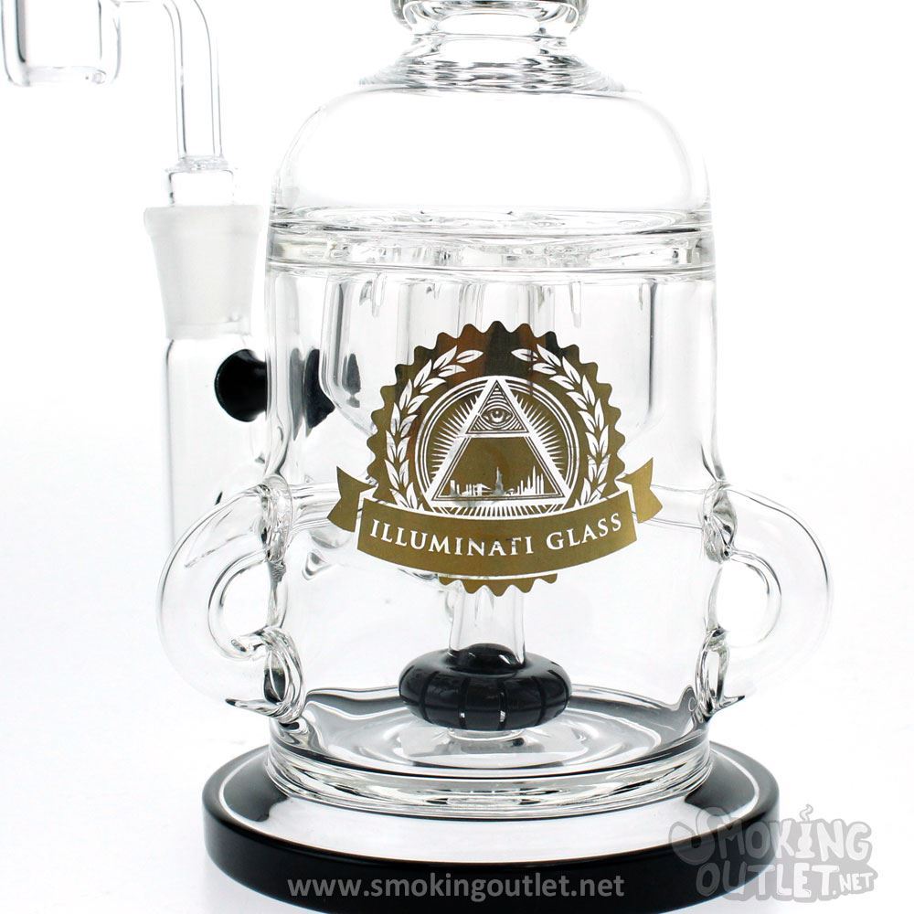 Triple Funnel Klein Banger Hanger by Illuminati Glass | Smoking Outlet