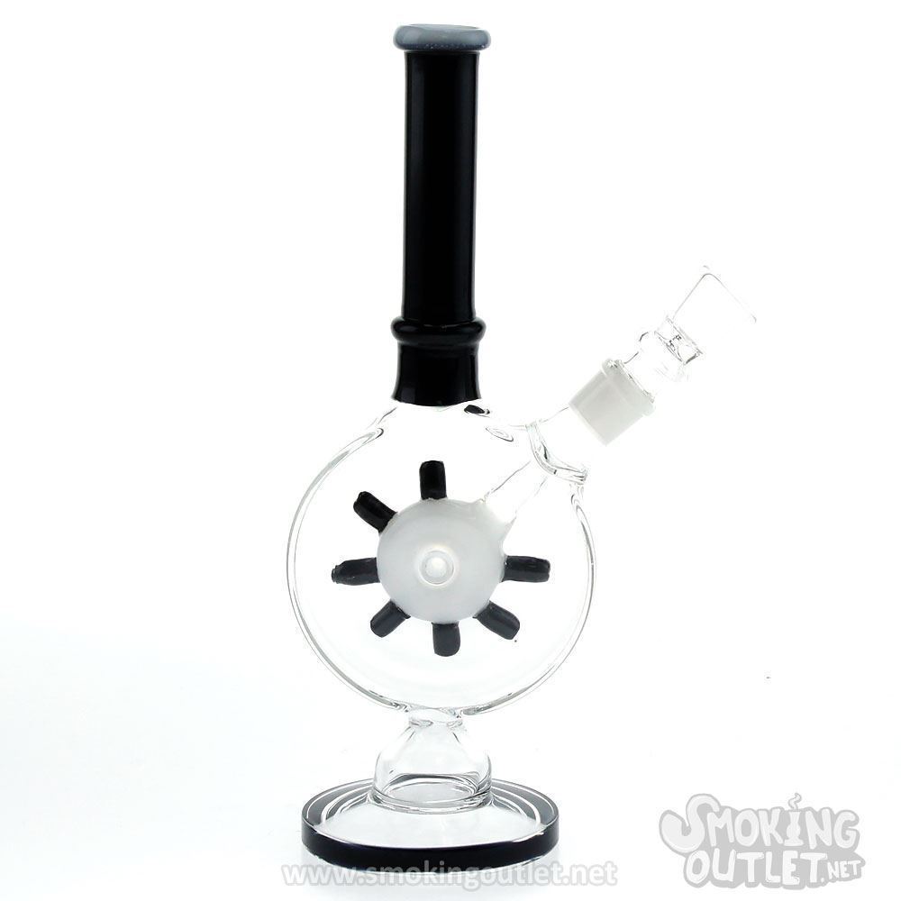 (AS-IS) Disc Delight Single Chamber Water Pipe | Smoking Outlet