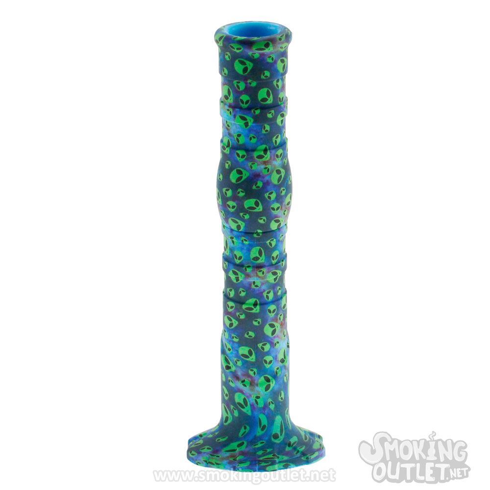 Alien Four-Piece Silicone Bong | Smoking Outlet