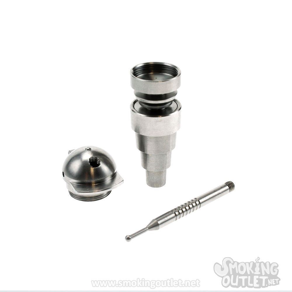 4-Piece Titanium Nail & Carb Cap | Smoking Outlet