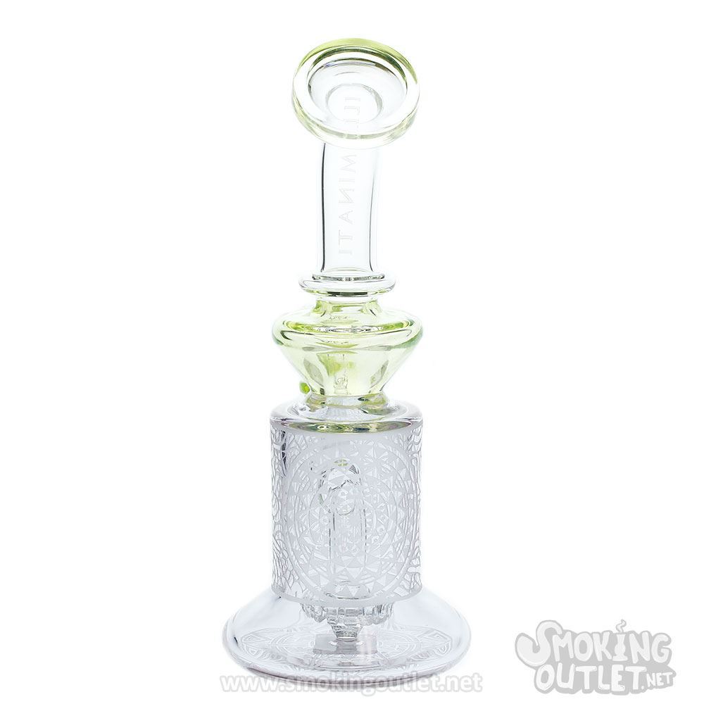 Sacred Geometry Fully Etched Water Pipe by Illuminati Glass | Smoking ...