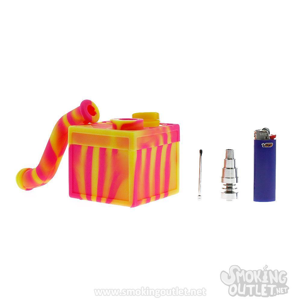 The Toy Box Silicone Dab Rig | Smoking Outlet