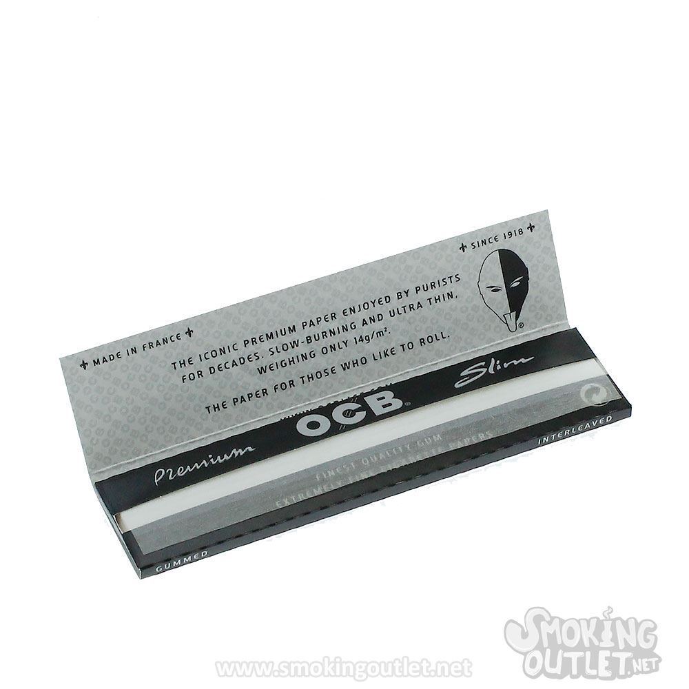OCB – Premium Slim Rolling Papers | Smoking Outlet