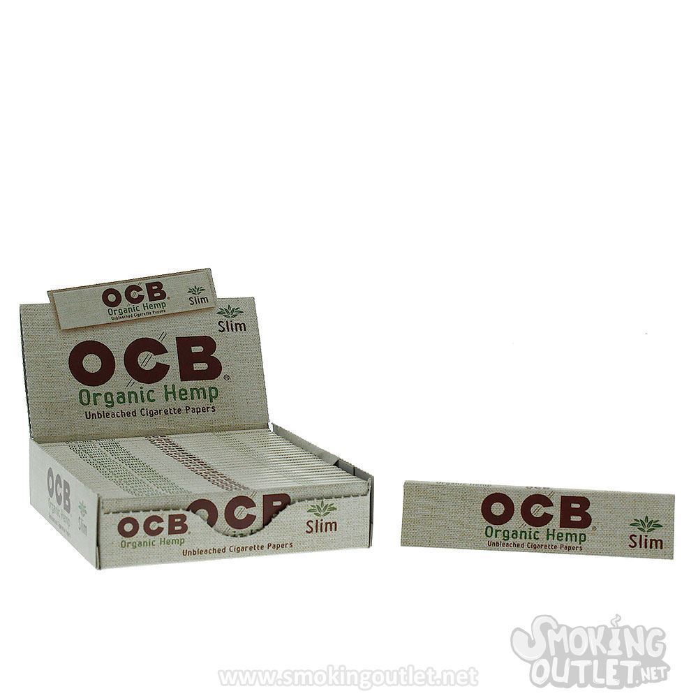 OCB – Slim Organic Rolling Papers | Smoking Outlet