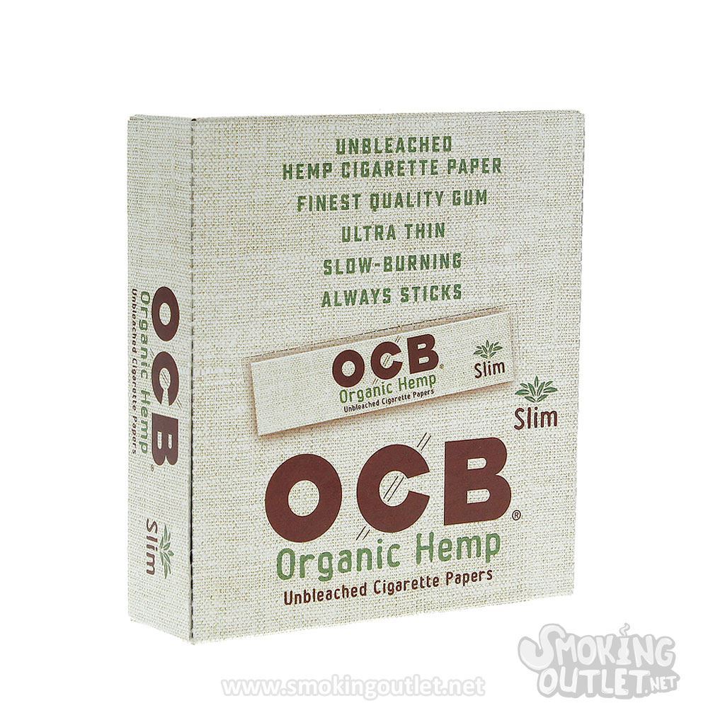 OCB – Slim Organic Rolling Papers | Smoking Outlet