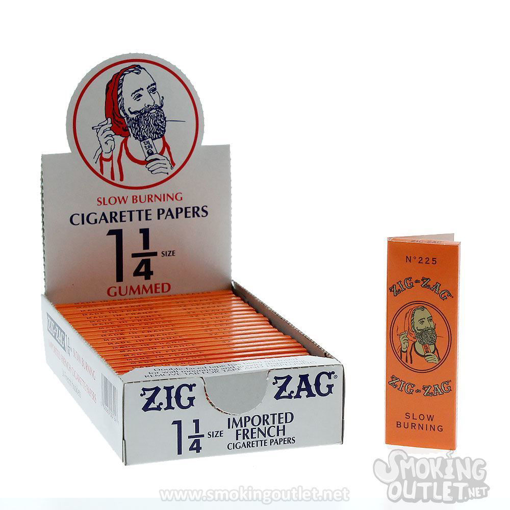 Zig-Zag Orange – Slow Burning Rolling Papers | Smoking Outlet
