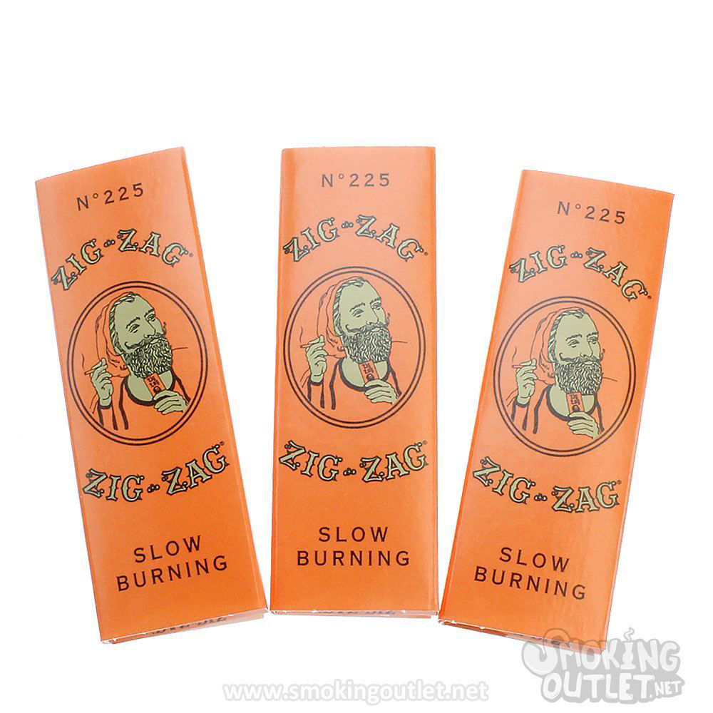Zig-Zag Orange – Slow Burning Rolling Papers | Smoking Outlet