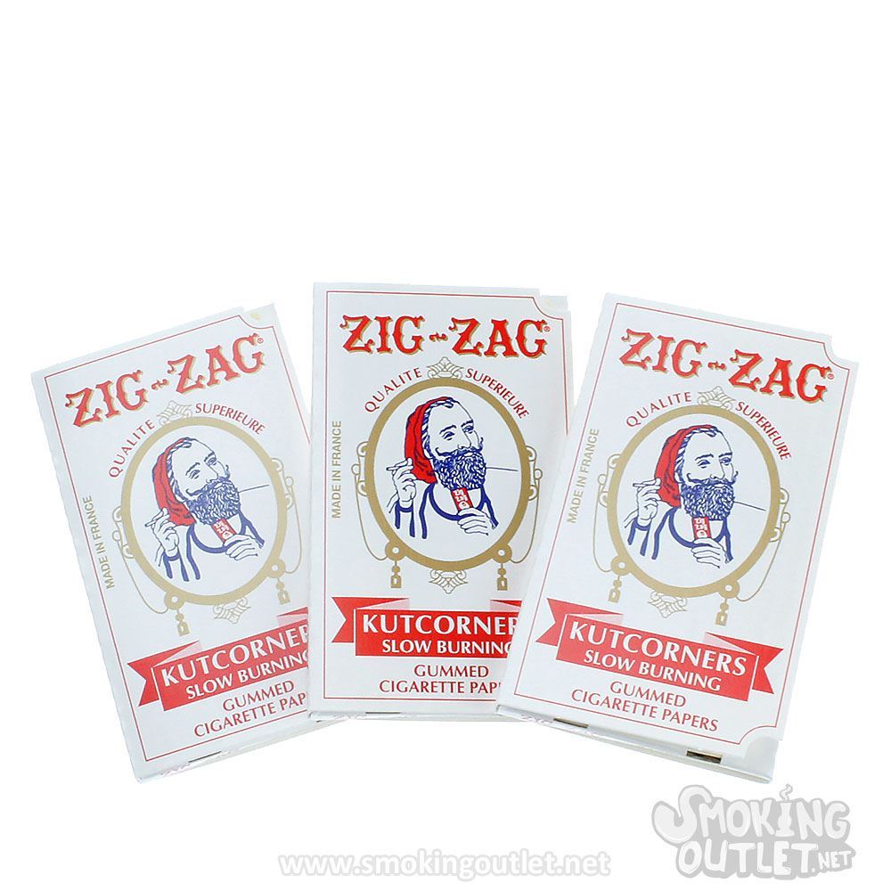 Zig-Zag Kutcorners Slow Burning Rolling Papers | Smoking Outlet
