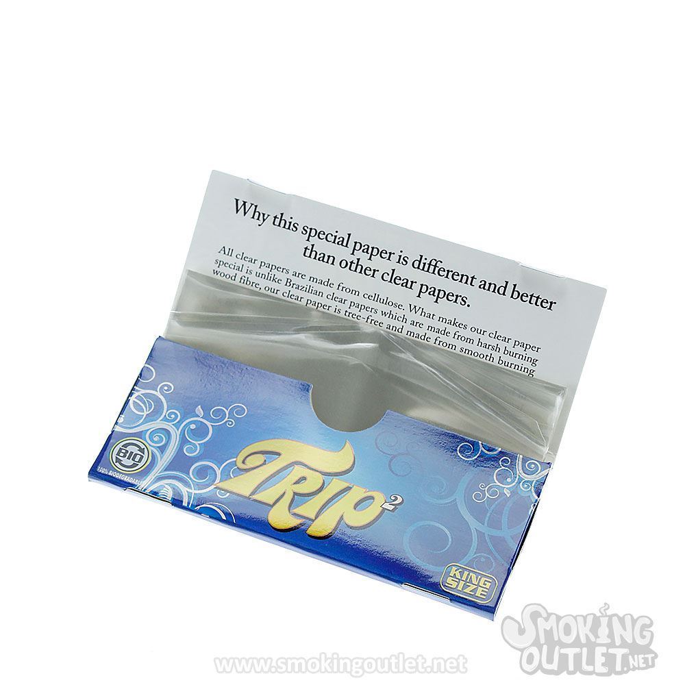 Trip2 – Clear Rolling Papers | Smoking Outlet
