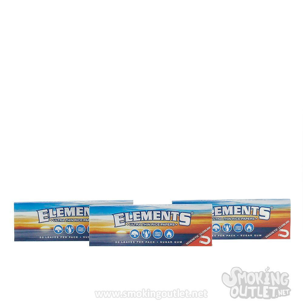 Elements – Magnetic Closure Rolling Papers | Smoking Outlet