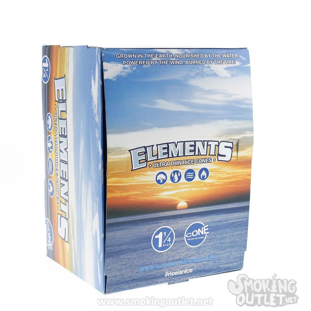 Elements Pre-Rolled Cones - 1 ¼ | Smoking Outlet