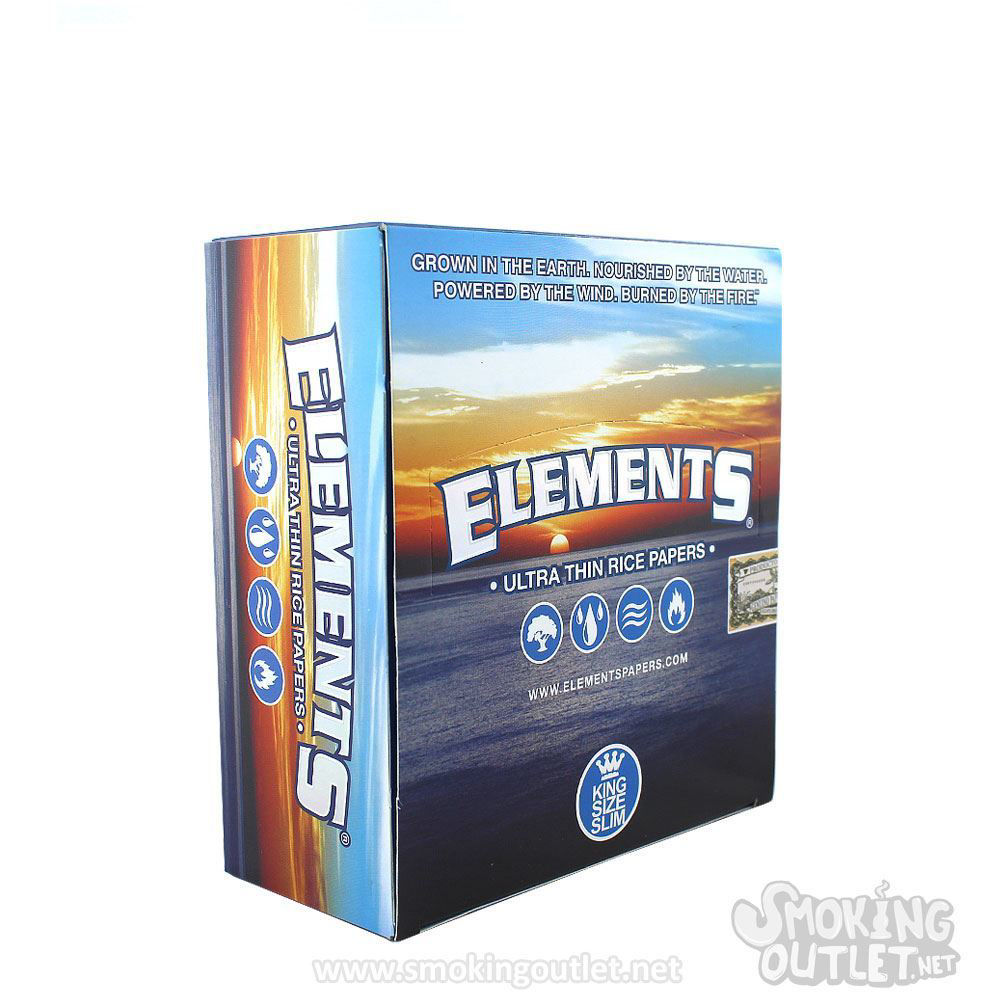 Elements – Ultra Thin King Rice Rolling Papers | Smoking Outlet