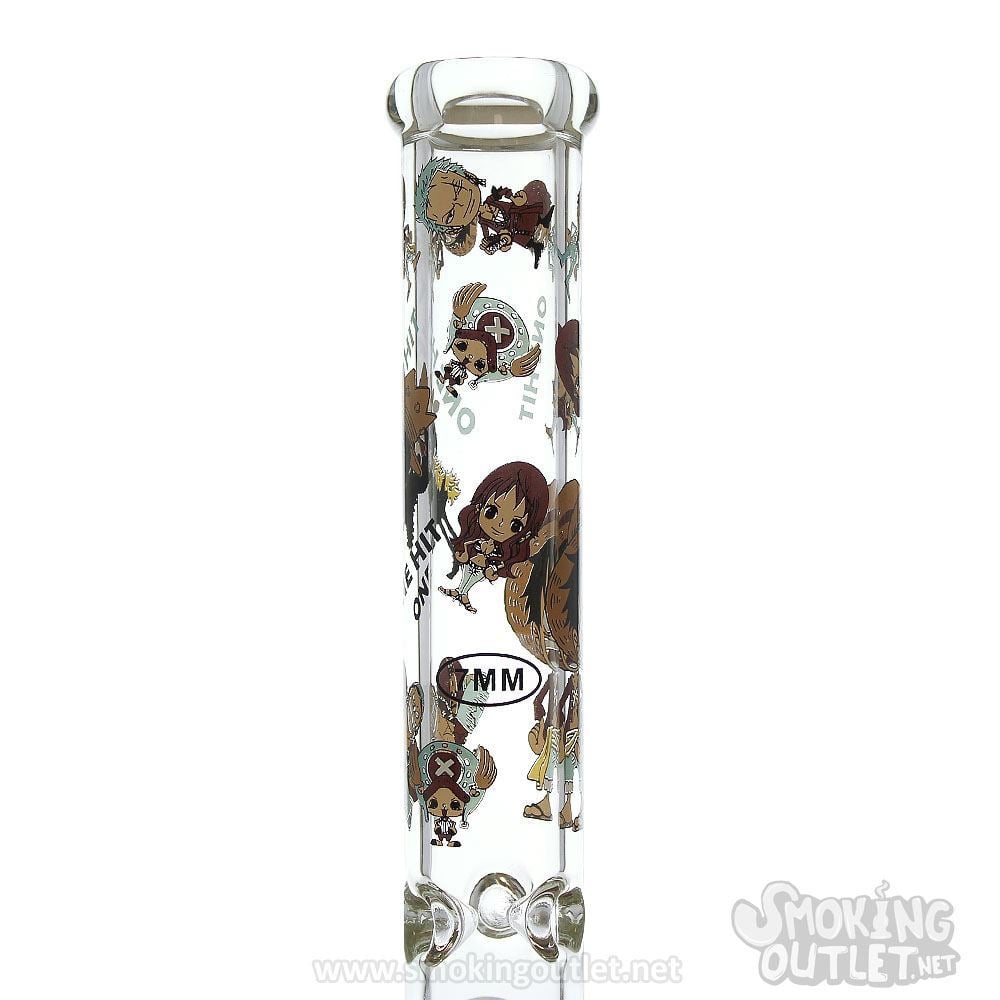 One Hit 7mm Beaker Bong by Diamond Glass | Smoking Outlet