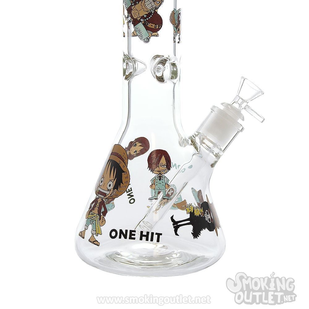 One Hit 7mm Beaker Bong by Diamond Glass | Smoking Outlet