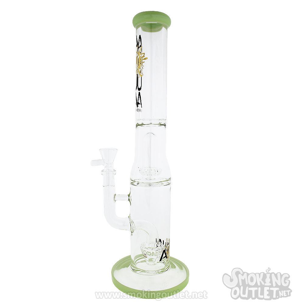 Double Stack Bottle by Aqua Works Glass | Smoking Outlet