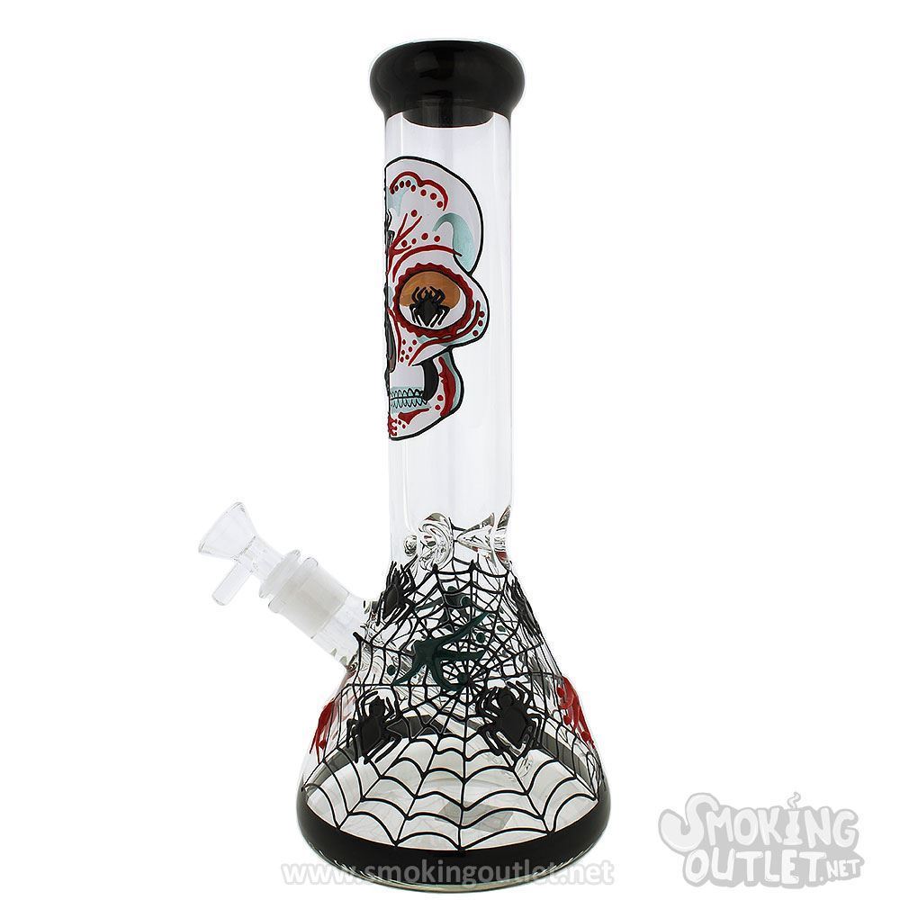 Dia Del Spiderman Beaker Bong | Smoking Outlet