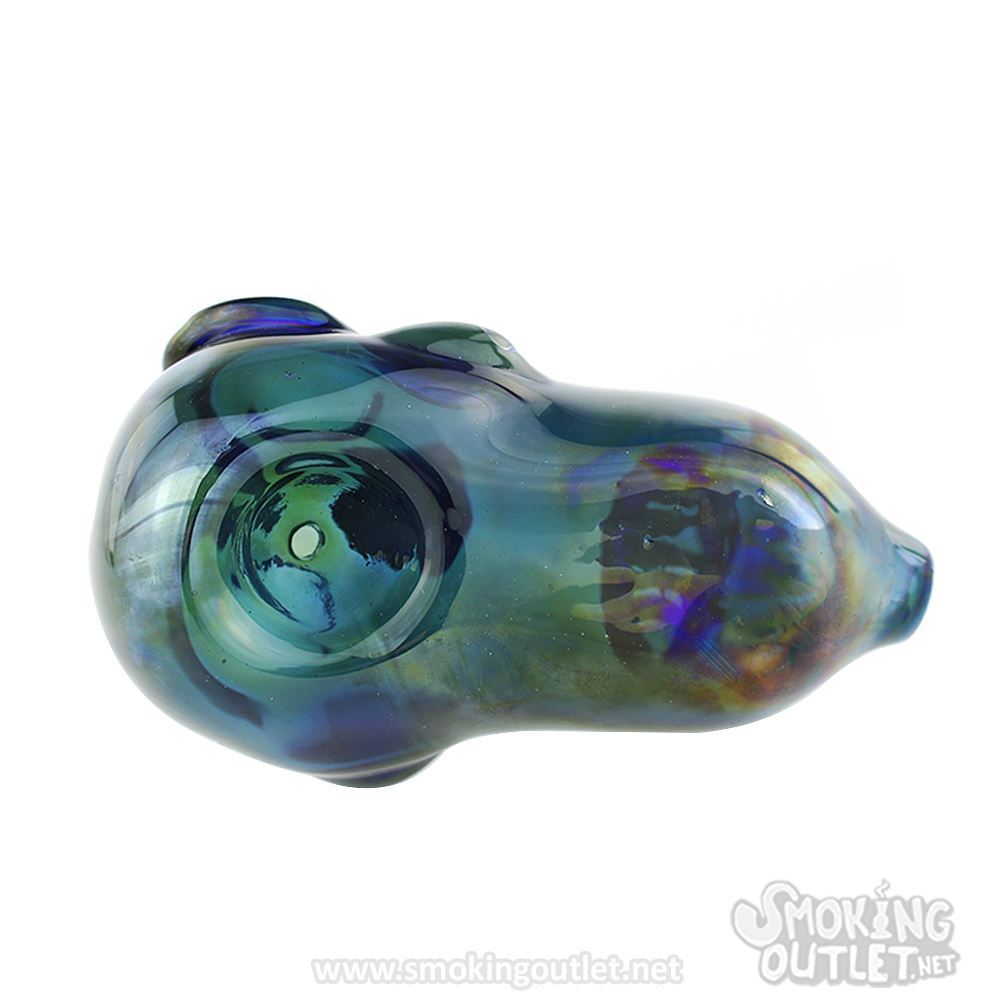 Glass Scaryface Spoon Pipe | Smoking Outlet