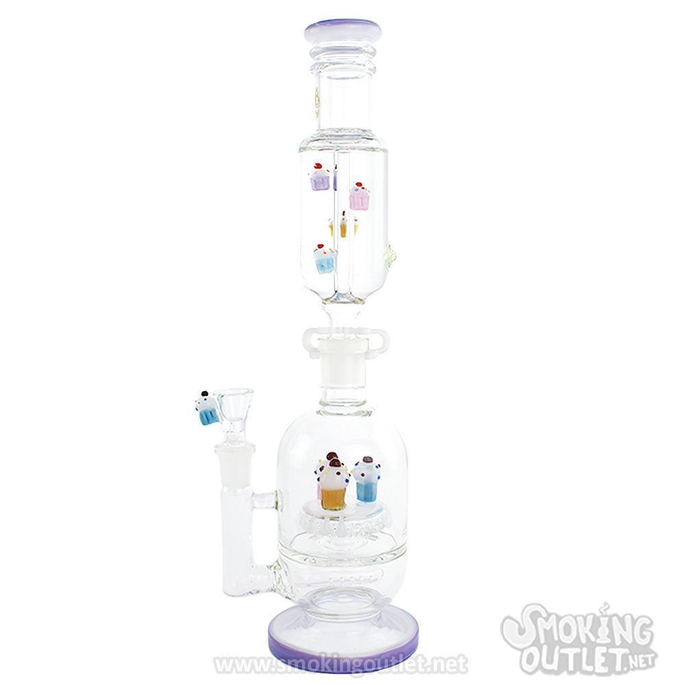 Cupcake Bong by Apollo Glassworks | Smoking Outlet
