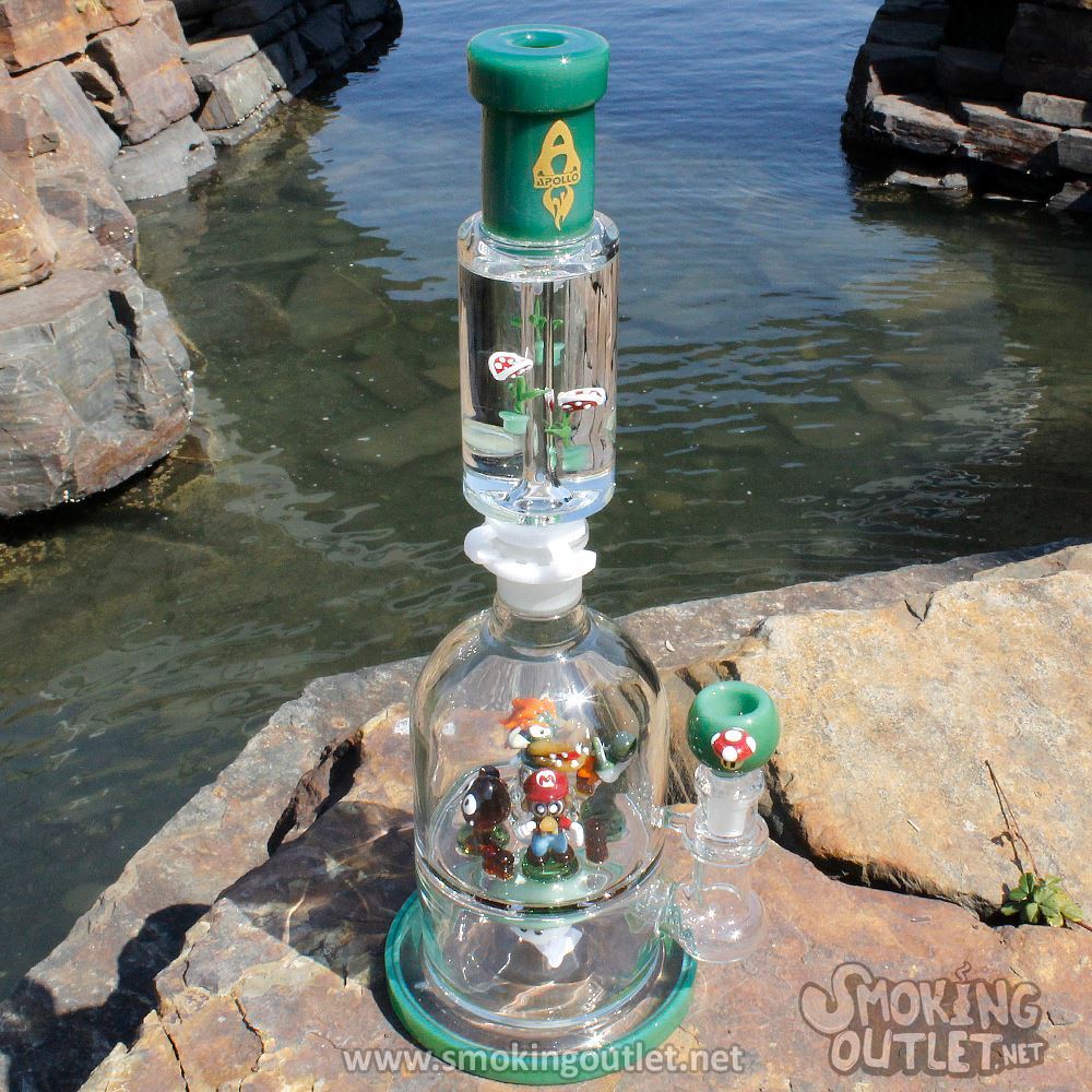 Mario World by Apollo Glassworks | Smoking Outlet