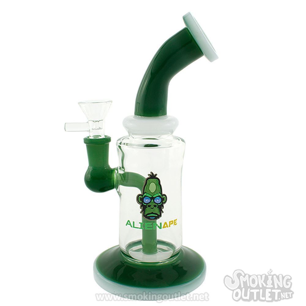 Bent Basic Cylinder By Alien Ape Glass | Smoking Outlet