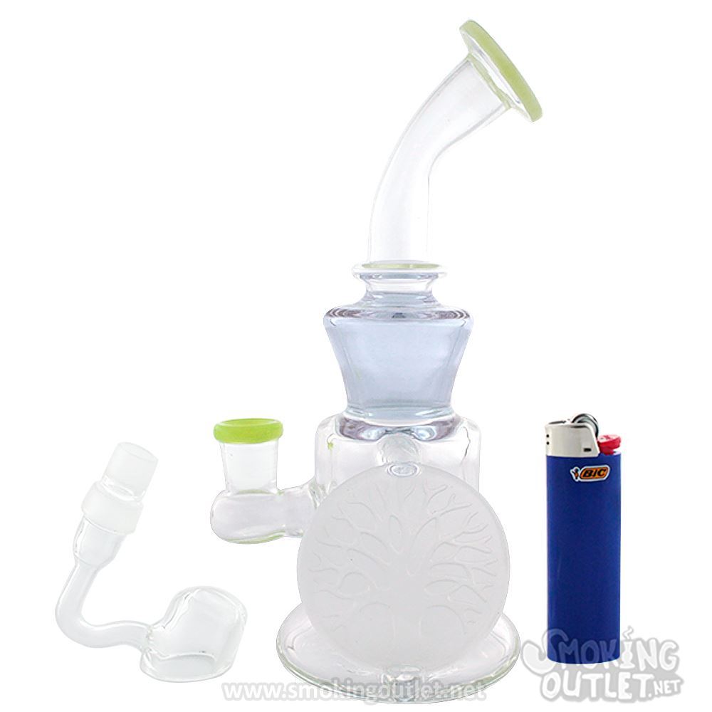 The Giving Tree Dab Rig by Illuminati Glass | Smoking Outlet
